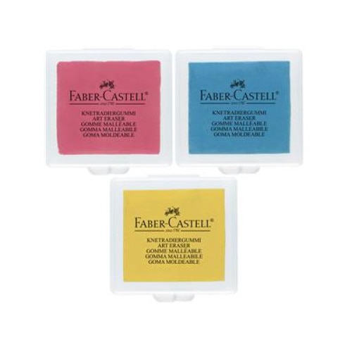 Guma de sters FABER CASTELL mix de paine intr-o cutie - eMAG.ro