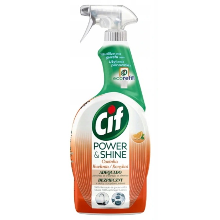 Спрей за кухня, Cif, 750 мл - eMAG.bg