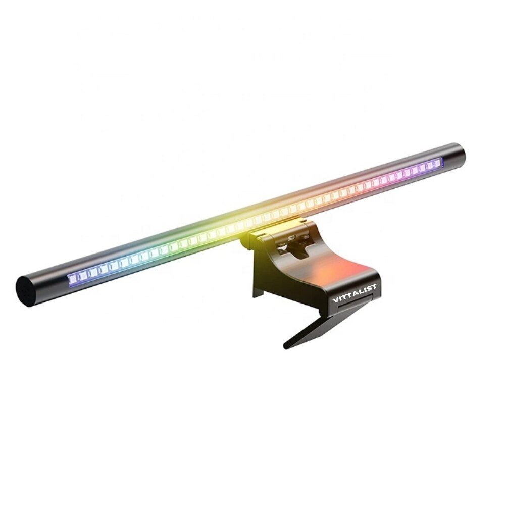 Lampa LED pentru monitor VITTALIST, RGBIC, Wi-fi, Aplicatia Mobila ...