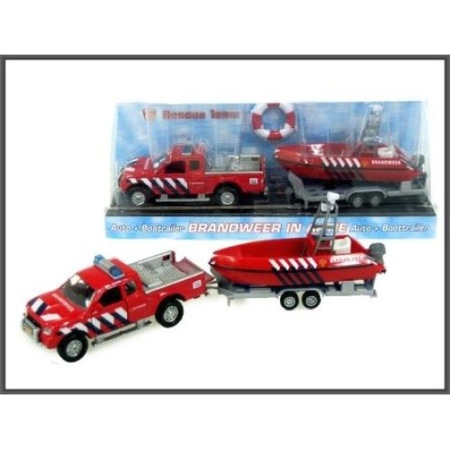 MASINA CU REMORCA SI BARCA, HIPO, ROSU - eMAG.ro