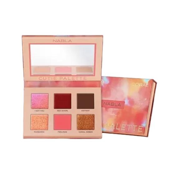 Paleta de fard de pleoape, Nabla, Coral, 8,5g - eMAG.ro