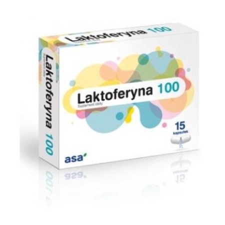 Lactoferina 100, ASA, 15 capsule - eMAG.ro
