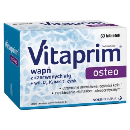 Supliment alimentar Vitaprim Osteo, 60 comprimate - eMAG.ro