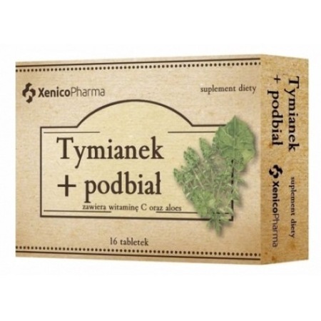 Supliment alimentar Cimbru + coltsfoot, 16 pastile - eMAG.ro