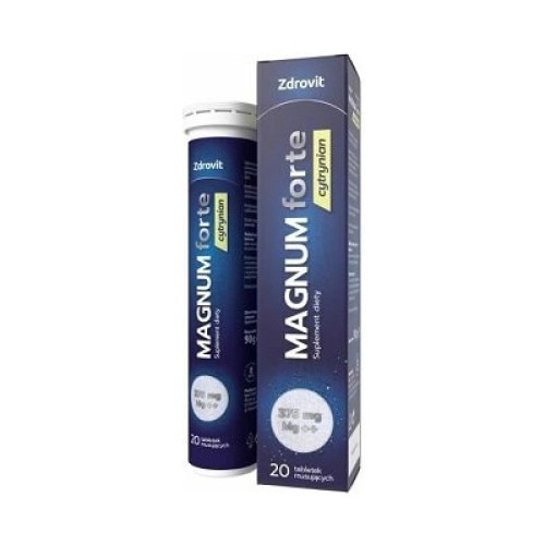 Magnum Forte, Natur Produkt Pharma, 20 db pezsgőtabletta - eMAG.hu