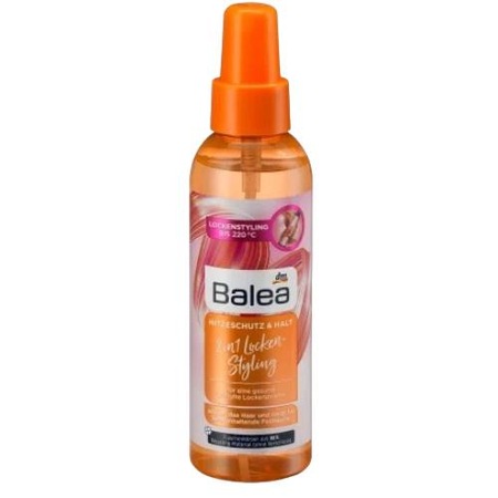 Spray protectie termica/fixare bucle 2in1, Balea, 150 ml - eMAG.ro