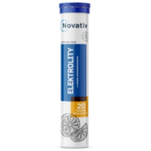 Supliment alimentar Novativ Electroliti, Medicinae, 20 comprimate ...