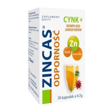 Supliment alimentar Zincas Immunity, 30 capsule - eMAG.ro