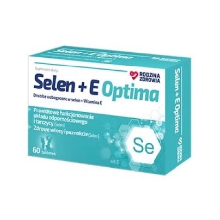Supliment alimentar, Silesian Pharma, Seleniu + E Optima, 60 tablete ...