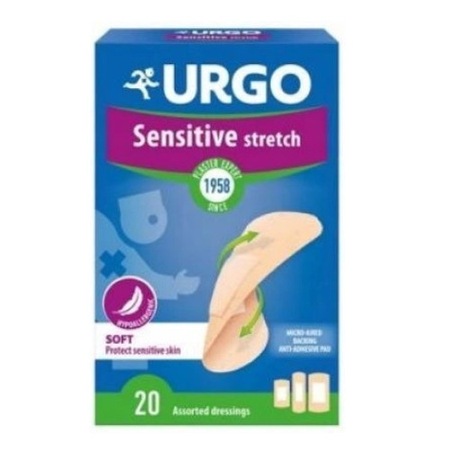 Plasturi, Urgo, Sensitive Stretch, 20 buc - eMAG.ro