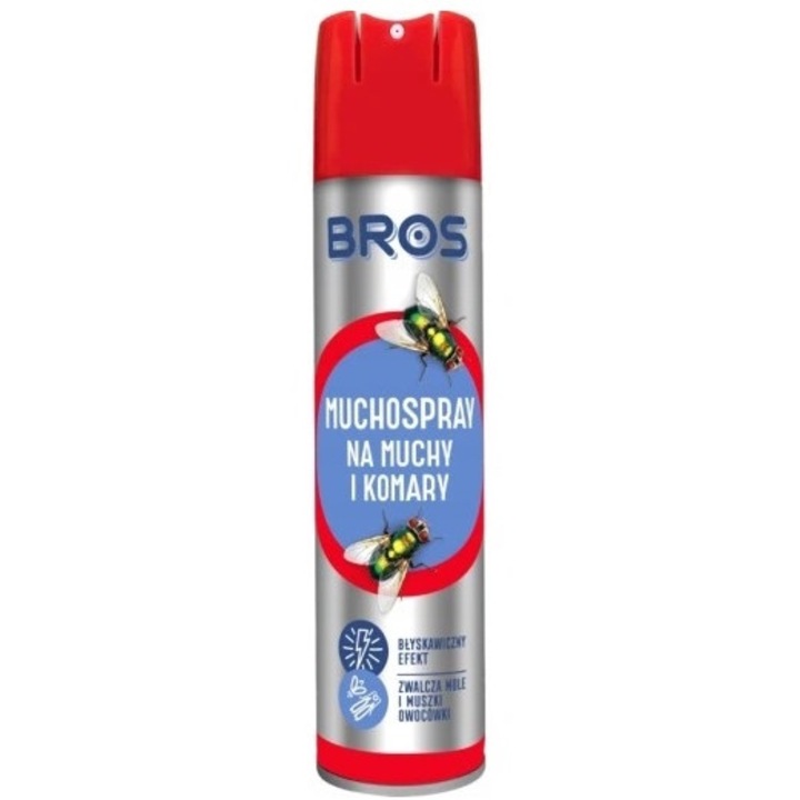 Spray pentru muste si tantari, Bros, 250 ml - eMAG.ro