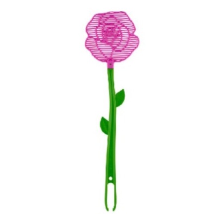 Plici muste, Bros, Forma floare, Verde/Roz - eMAG.ro