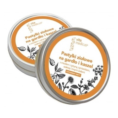 Supliment alimentar pentru tuse/gat, VitaMedicus, 24 dropsuri - eMAG.ro