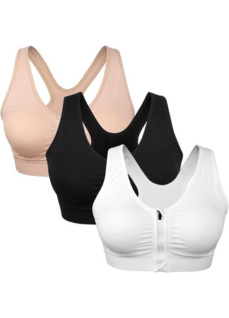 Set 3 Bustiere dama, Cozevdnt, Nailon/Spandex, Multicolor1 - eMAG.ro