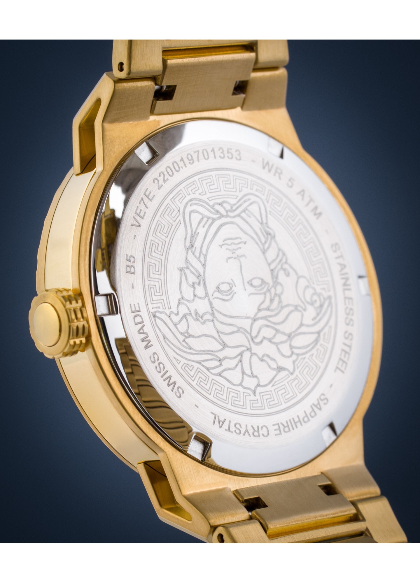 Ceas barbatesc, Versace, Inox, Auriu - eMAG.ro