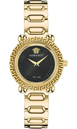 Дамски часовник, Versace, Неръждаема стомана, Злато - eMAG.bg