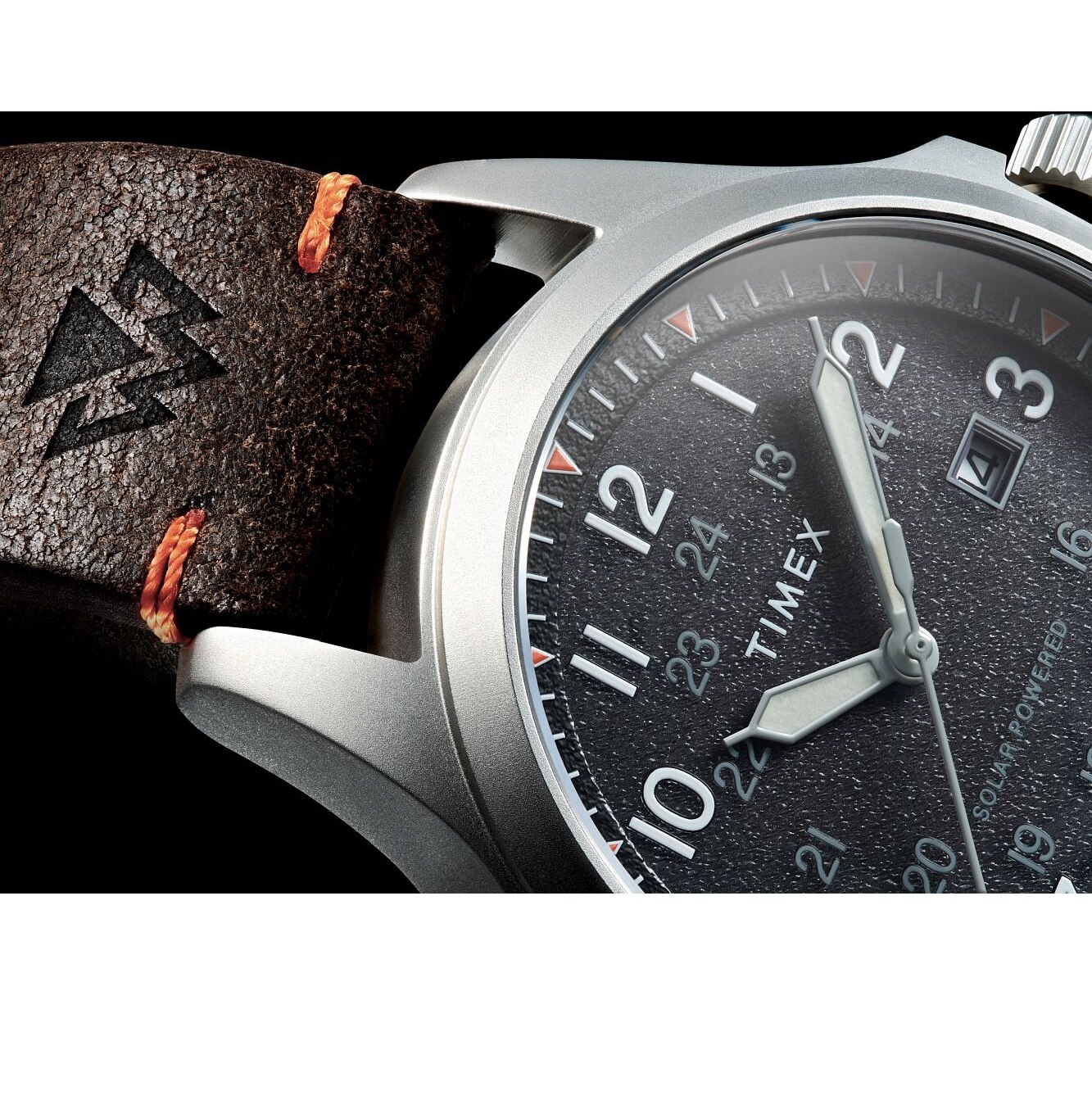 Ceas barbati, Timex, Piele/Inox, Argintiu/Maro - eMAG.ro