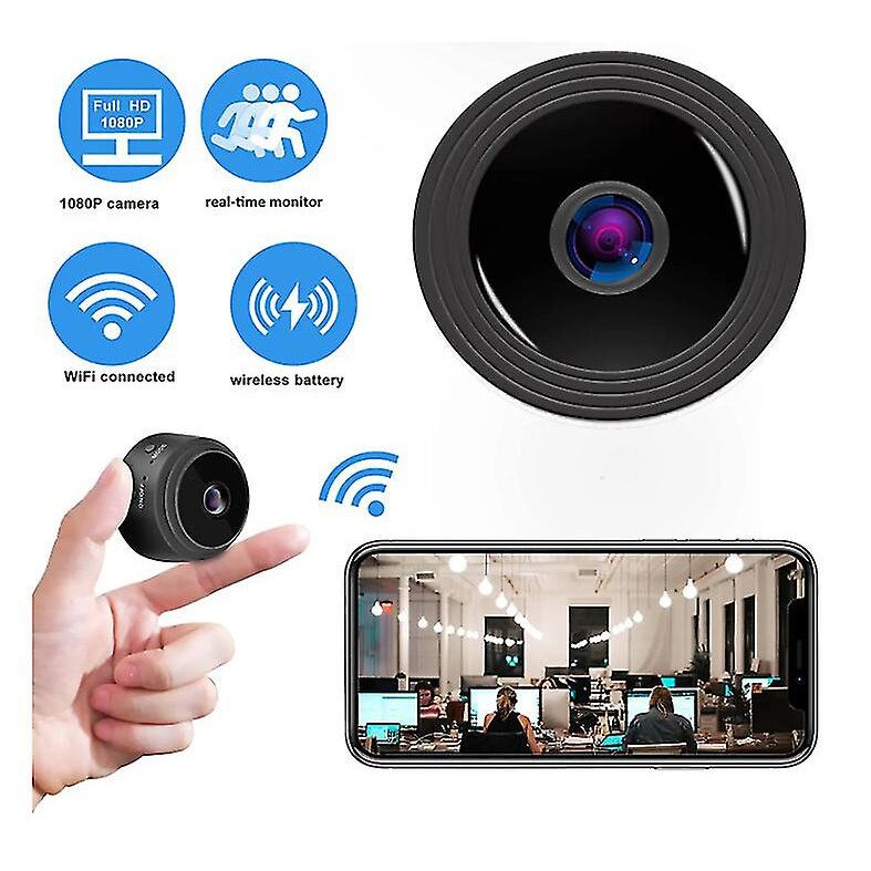 Camera de securitate fara fir, Longziming, Negru - eMAG.ro