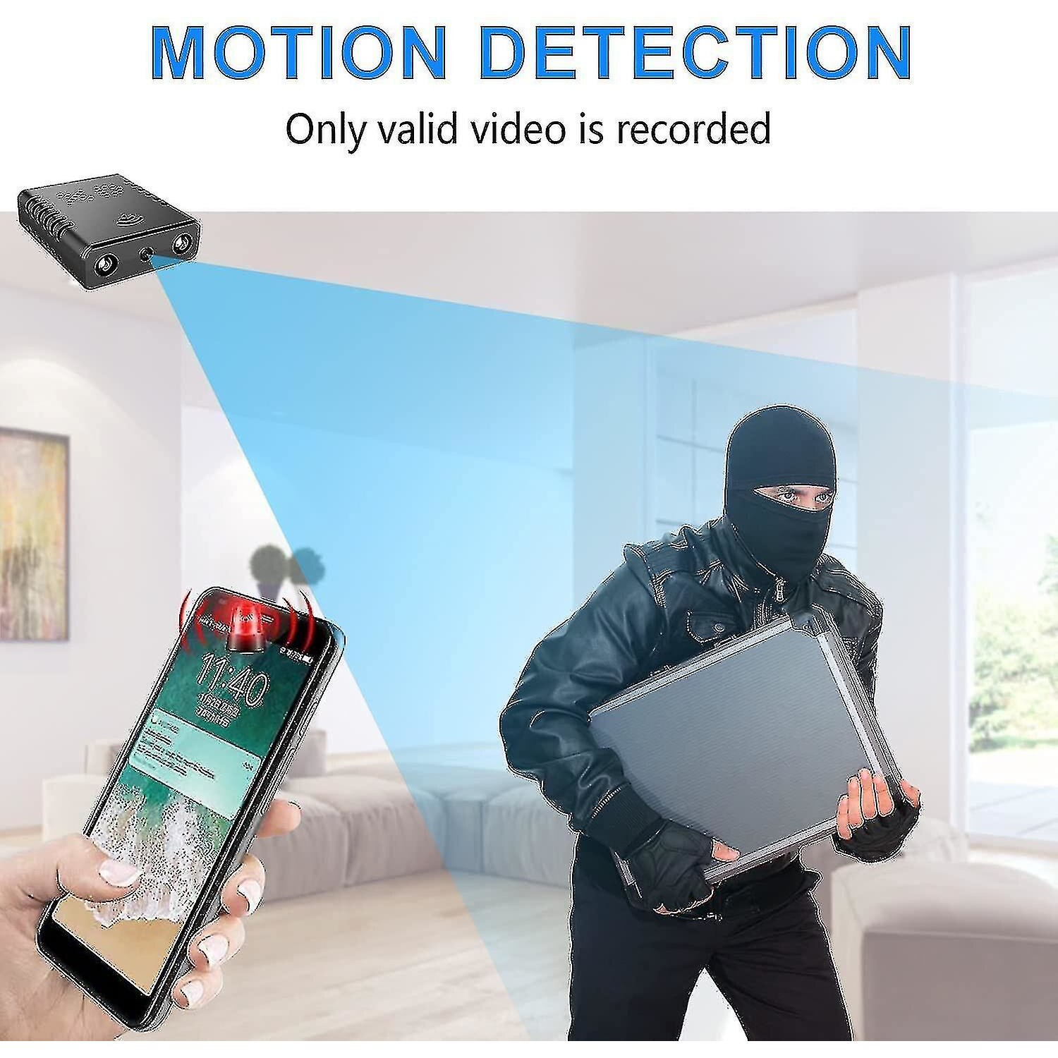 Camera fara fir cu mufa USB, Longziming, Negru - eMAG.ro