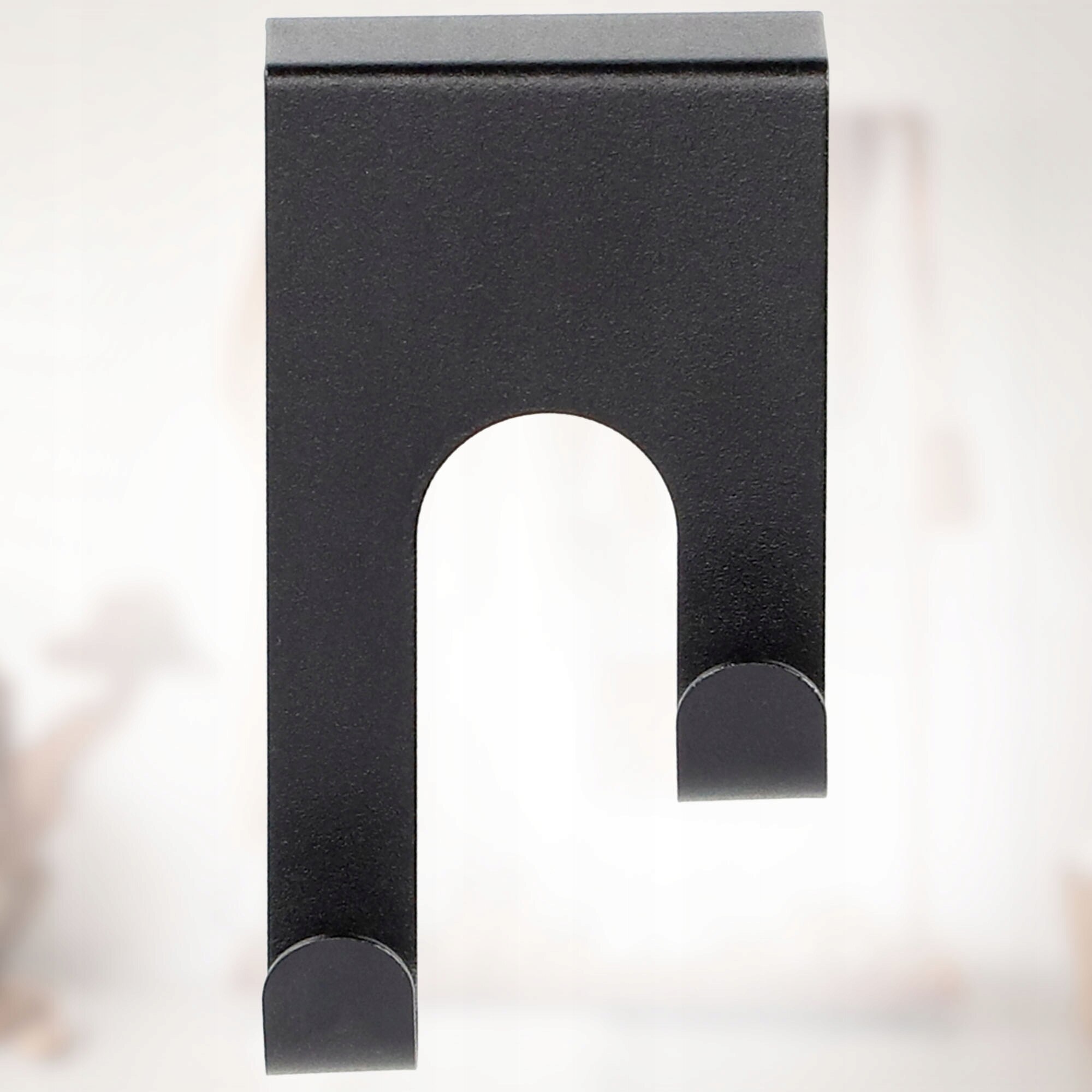 Cuier cu doua agatatori, Kadax, Metal, Negru - eMAG.ro