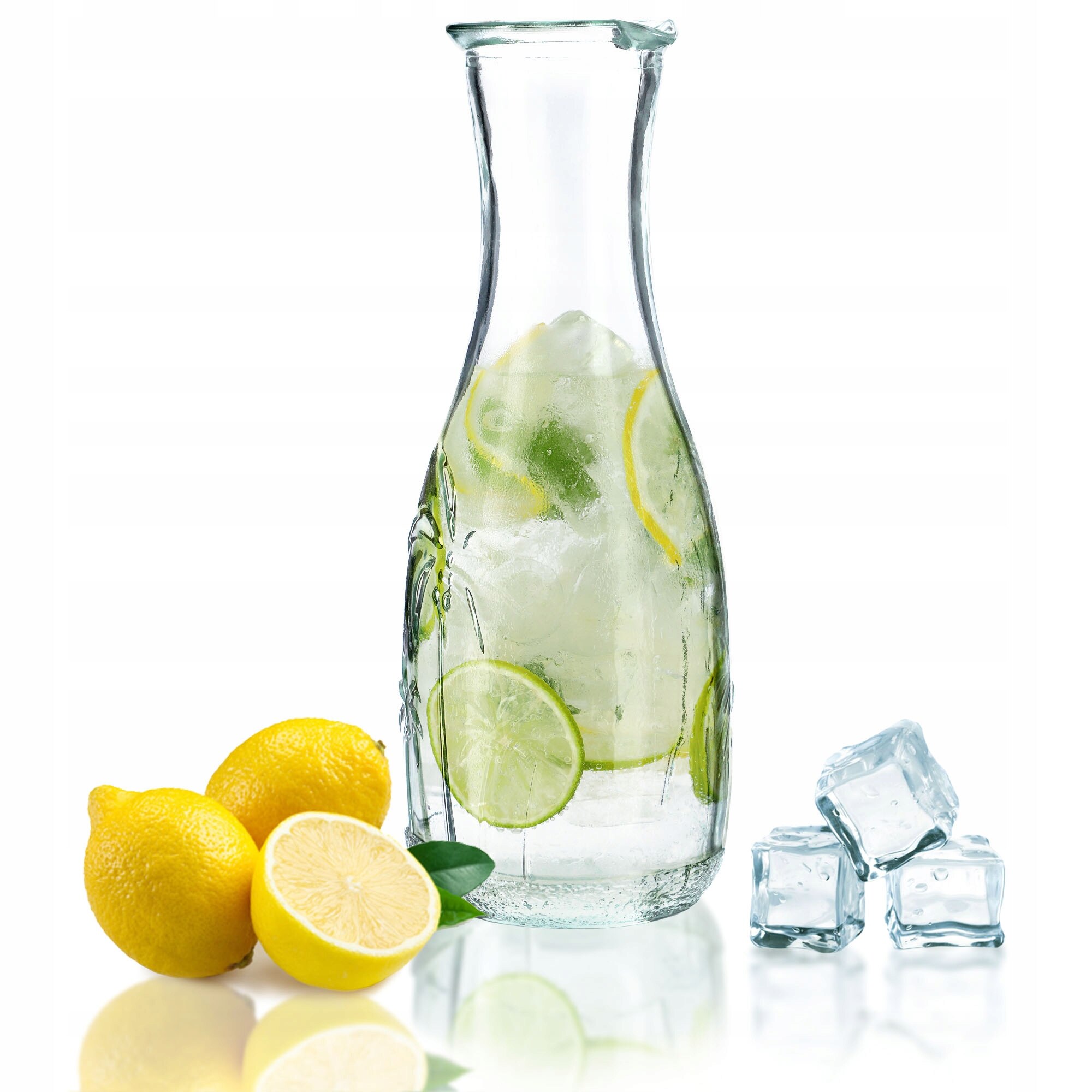 Carafa pentru apa/sucuri, Kadax, Sticla, Transparent, 1200 ml - eMAG.ro