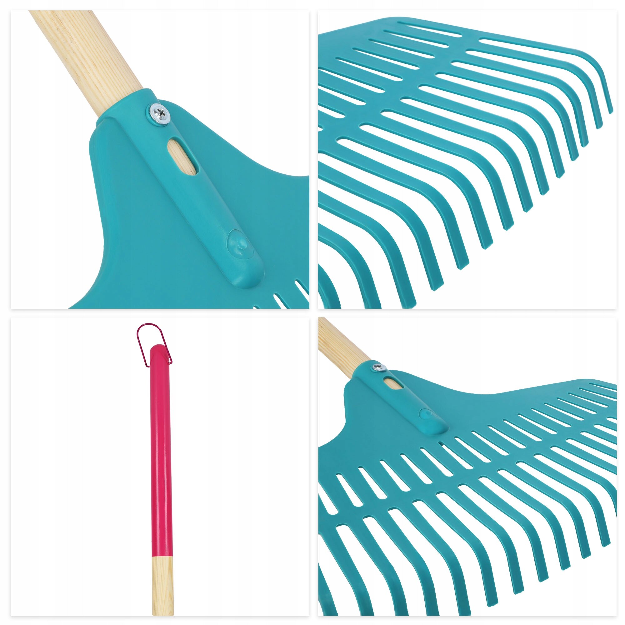 Grebla, Kadax, Plastic, 170 cm, Albastru - eMAG.ro