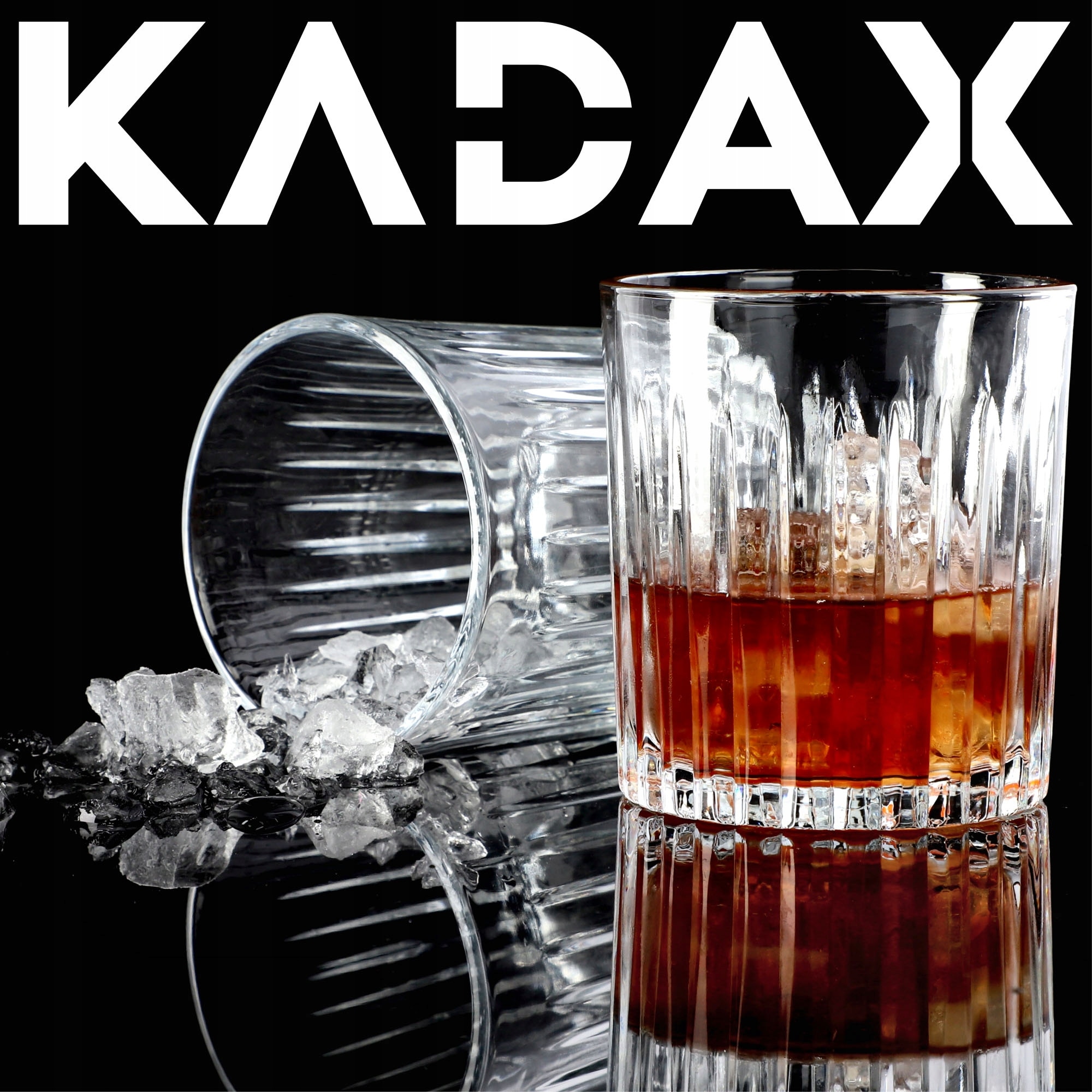 Set ulcior de suc cu 6 pahare, Kadax, Sticla, Transparent, 300 ml 1.1 L ...