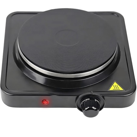 Plita Electrica Portabila, 1000W, 1 Arzator, 5 Trepte de Reglare a Temperaturii, Negru - eMAG.ro