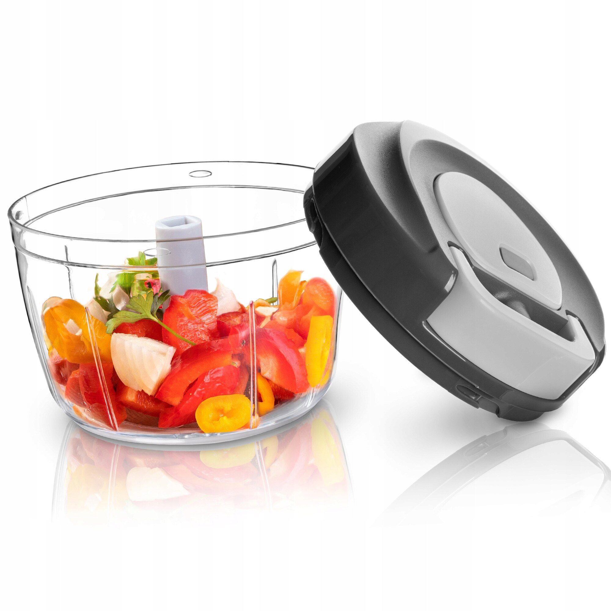 Tocator ceapa, Kadax, Plastic, Transparent - eMAG.ro