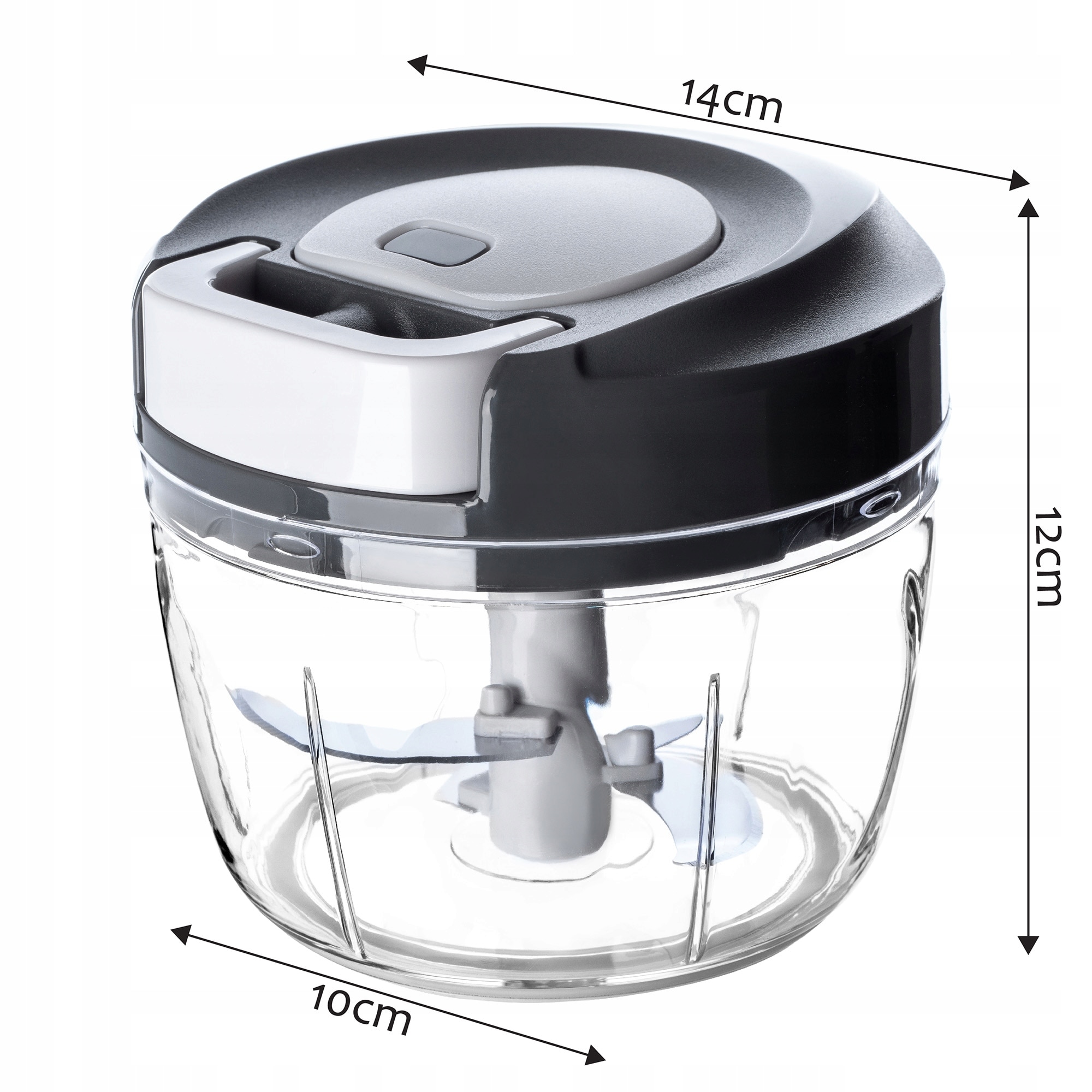 Tocator ceapa, Kadax, Plastic, Transparent - eMAG.ro