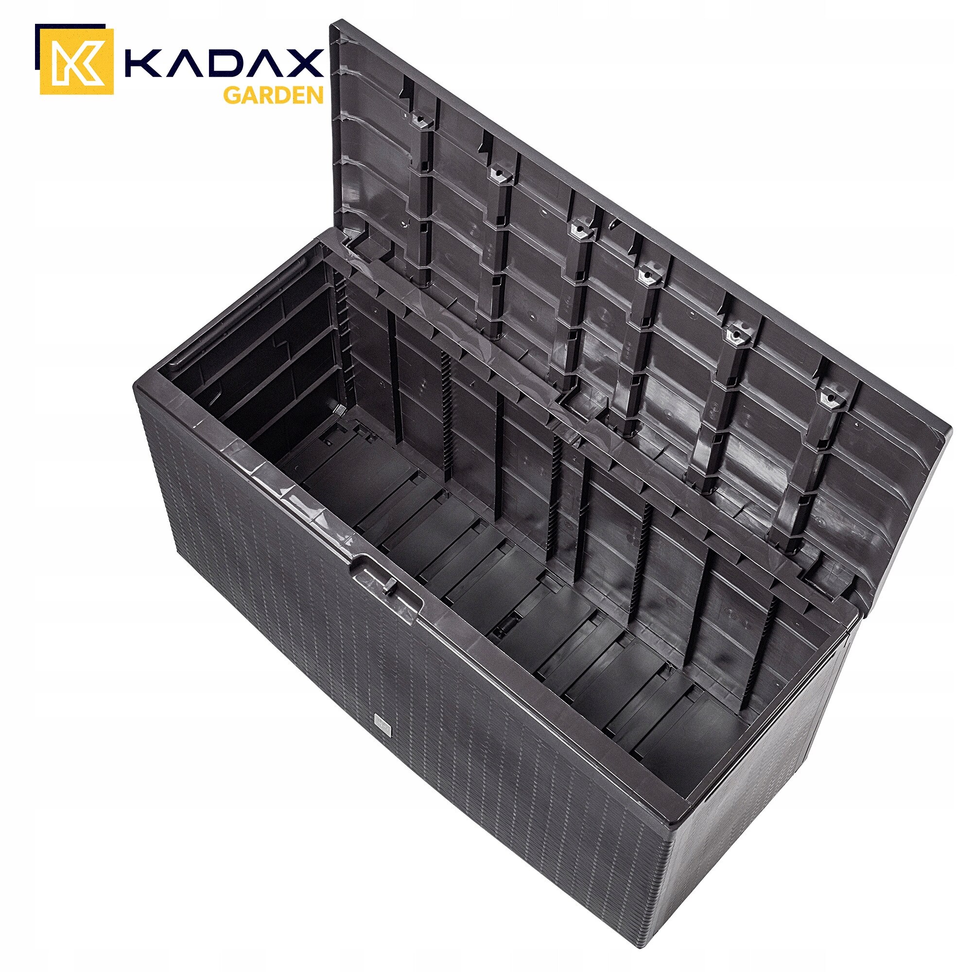 Lada depozitare, KADAX, PVC, 290 l, Negru - eMAG.ro