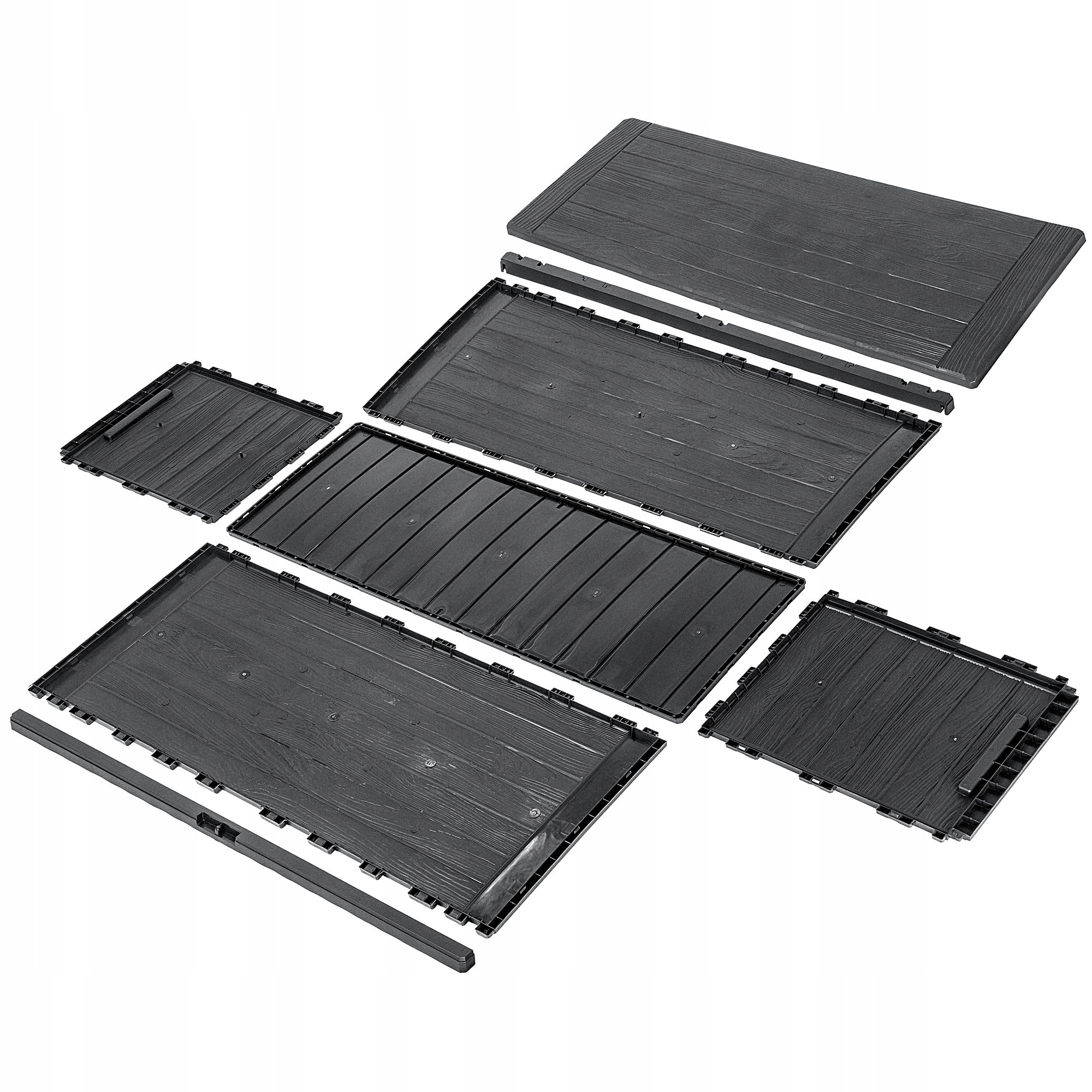 Lada depozitare KADAX, Plastic, 280 l, Negru - eMAG.ro