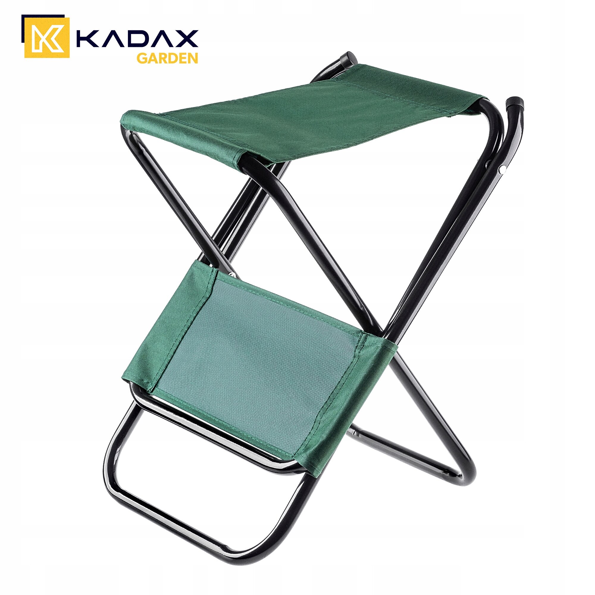 Scaun de camping, Kadax, Otel, Pliabil, Verde - eMAG.ro