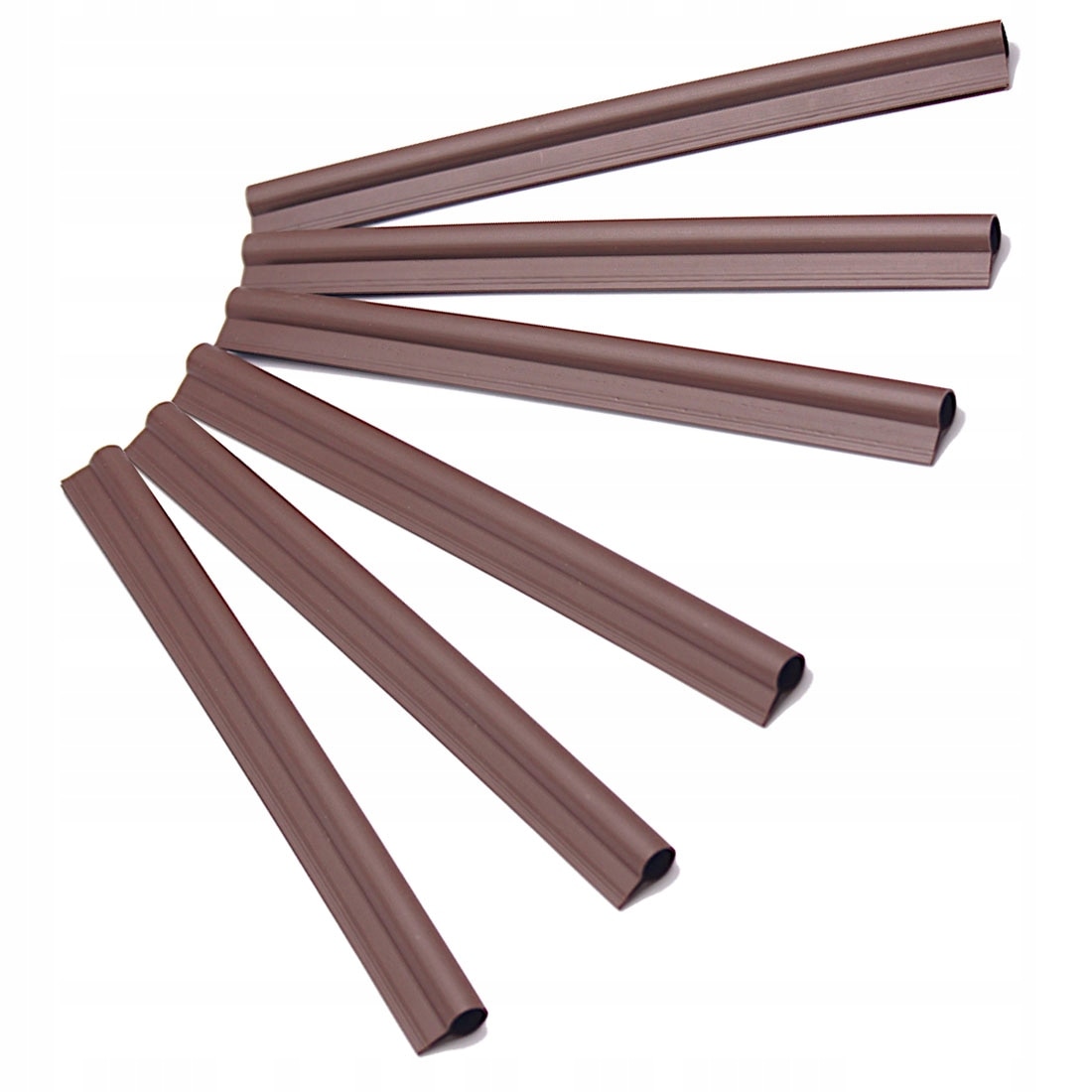 Cleme pentru panouri de gard, Plastic, Maro, 6 buc - eMAG.ro