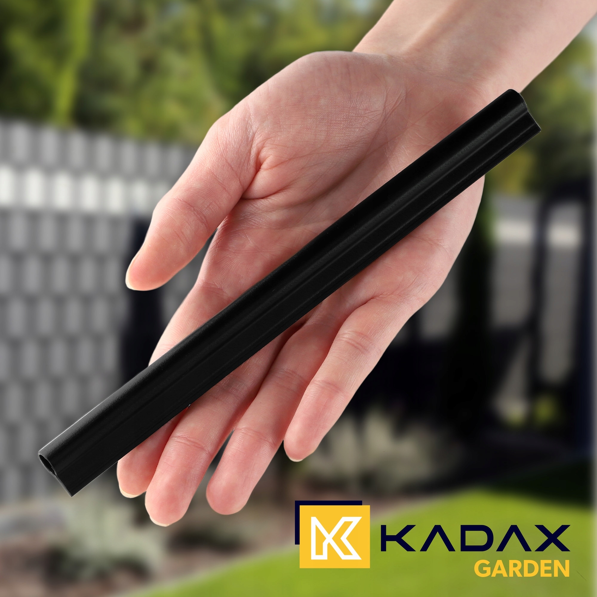 Cleme pentru panouri de gard, Plastic, Negru, 6 buc - eMAG.ro