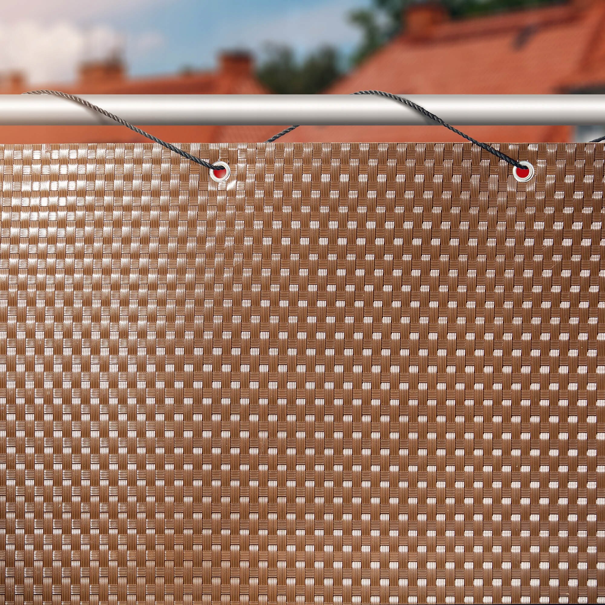 Plasa pentru balcon/gard, Tehnoratan, 1x5 m, Gri - eMAG.ro