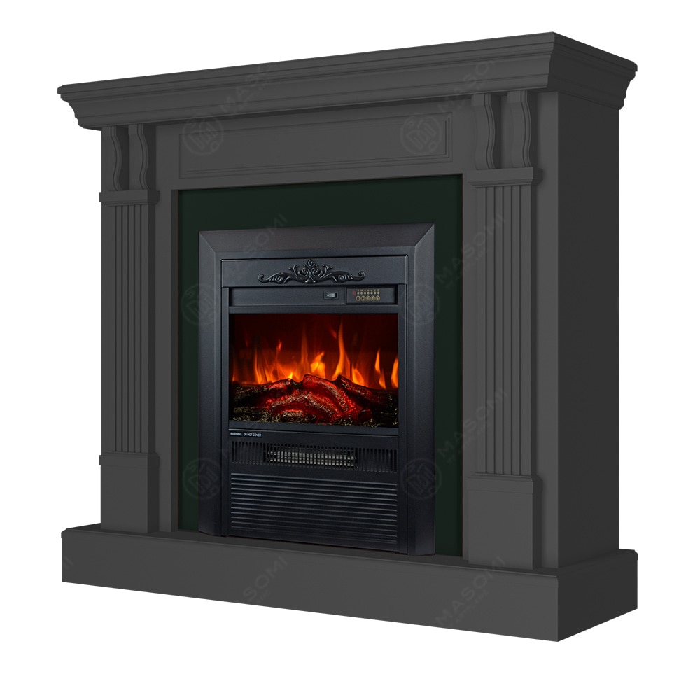 Eлектрическа камина MASOMI, Elegance 23 & Chris-21' 2000 W, Графит мат ...