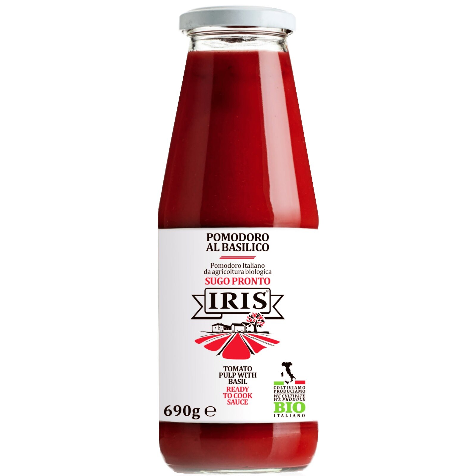 Pulpa de Rosii pasate cu Busuioc, 100% natural fara zahar, fara sare ...
