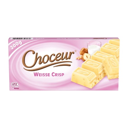 Ciocolata alba Choceur Weisse Crisp 200g - eMAG.ro