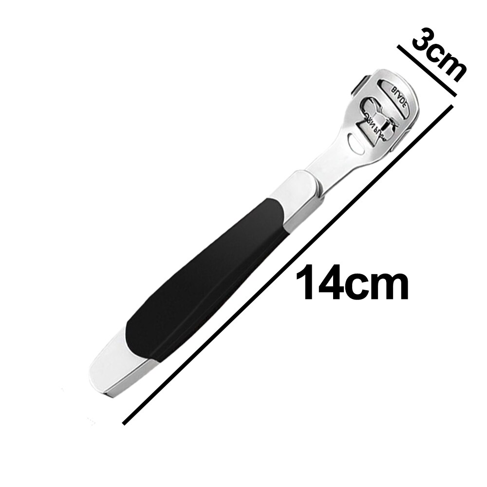 Razatoare de calcaie, 14 cm, Inox, Negru - eMAG.ro