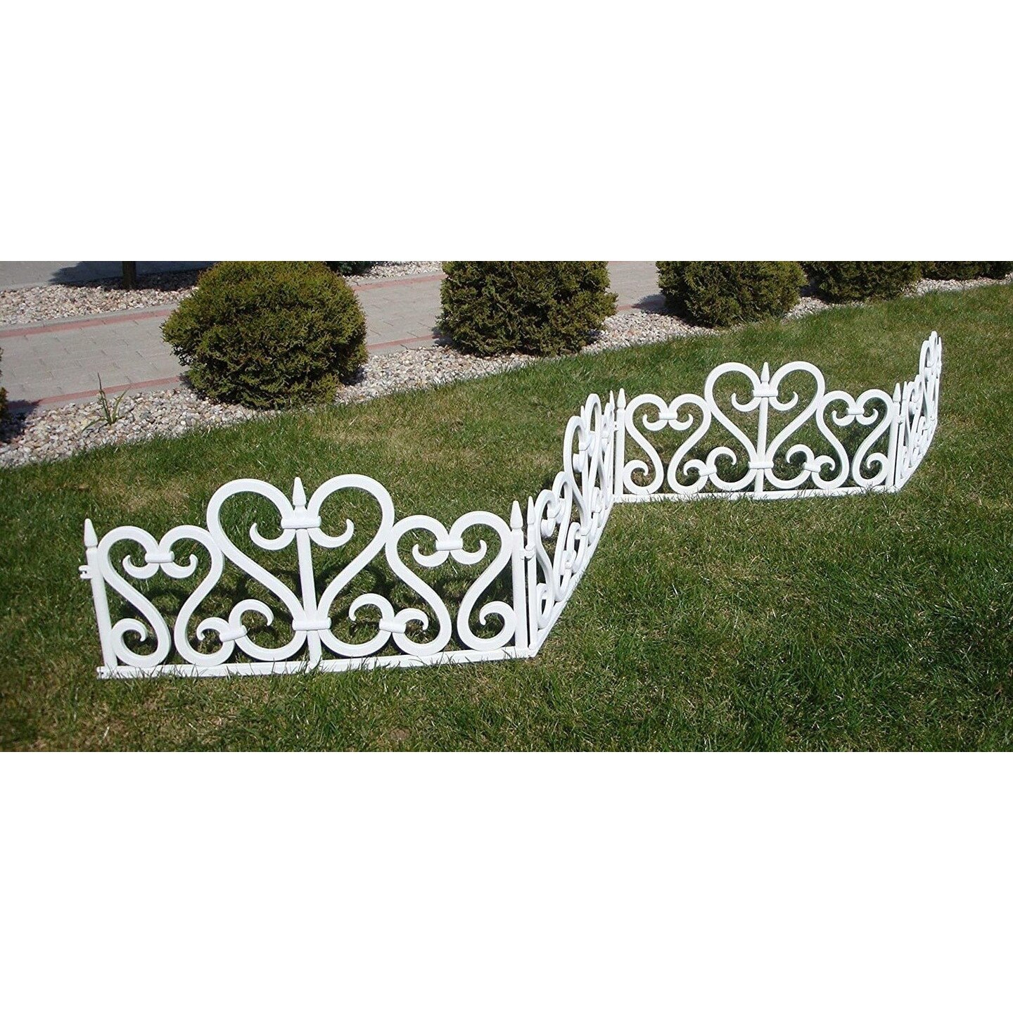 Set 4 garduri pentru gradina, 240cm - eMAG.ro