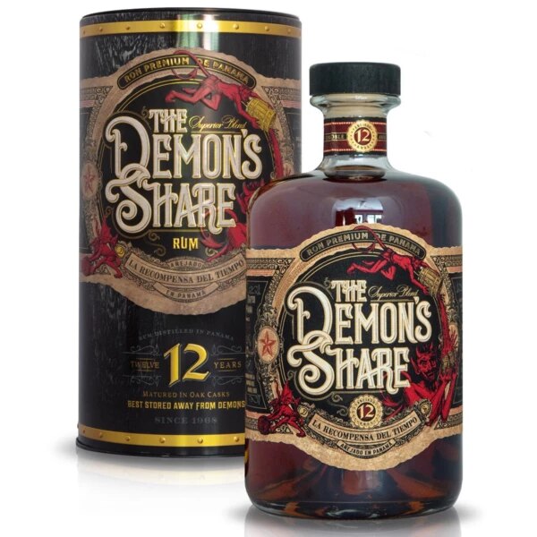 The Demons Share 12 éves rum díszdobozban 41%, 0.7l - eMAG.hu