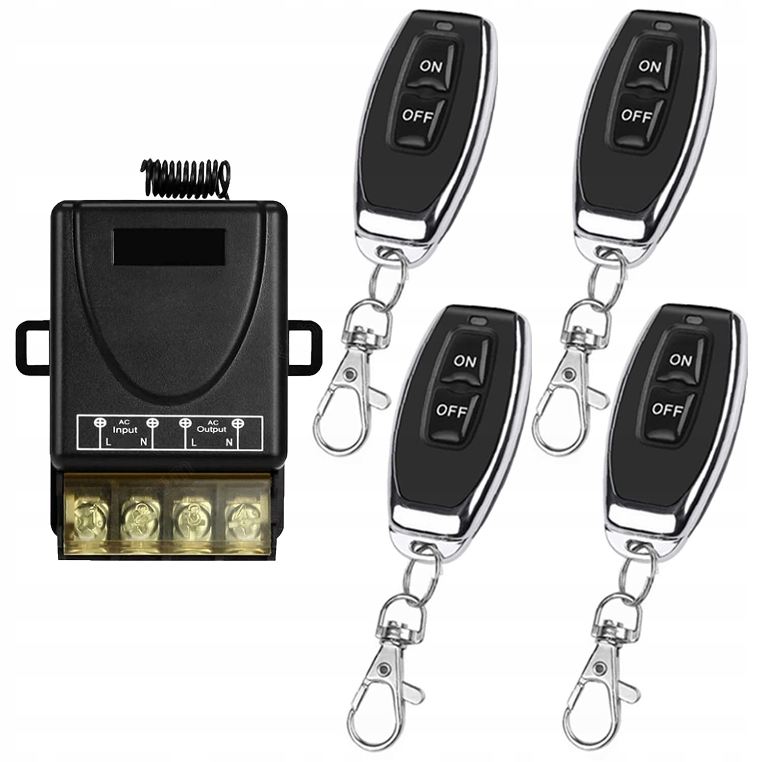 Comutator lumina telecomanda, DieseRC, Negru - eMAG.ro