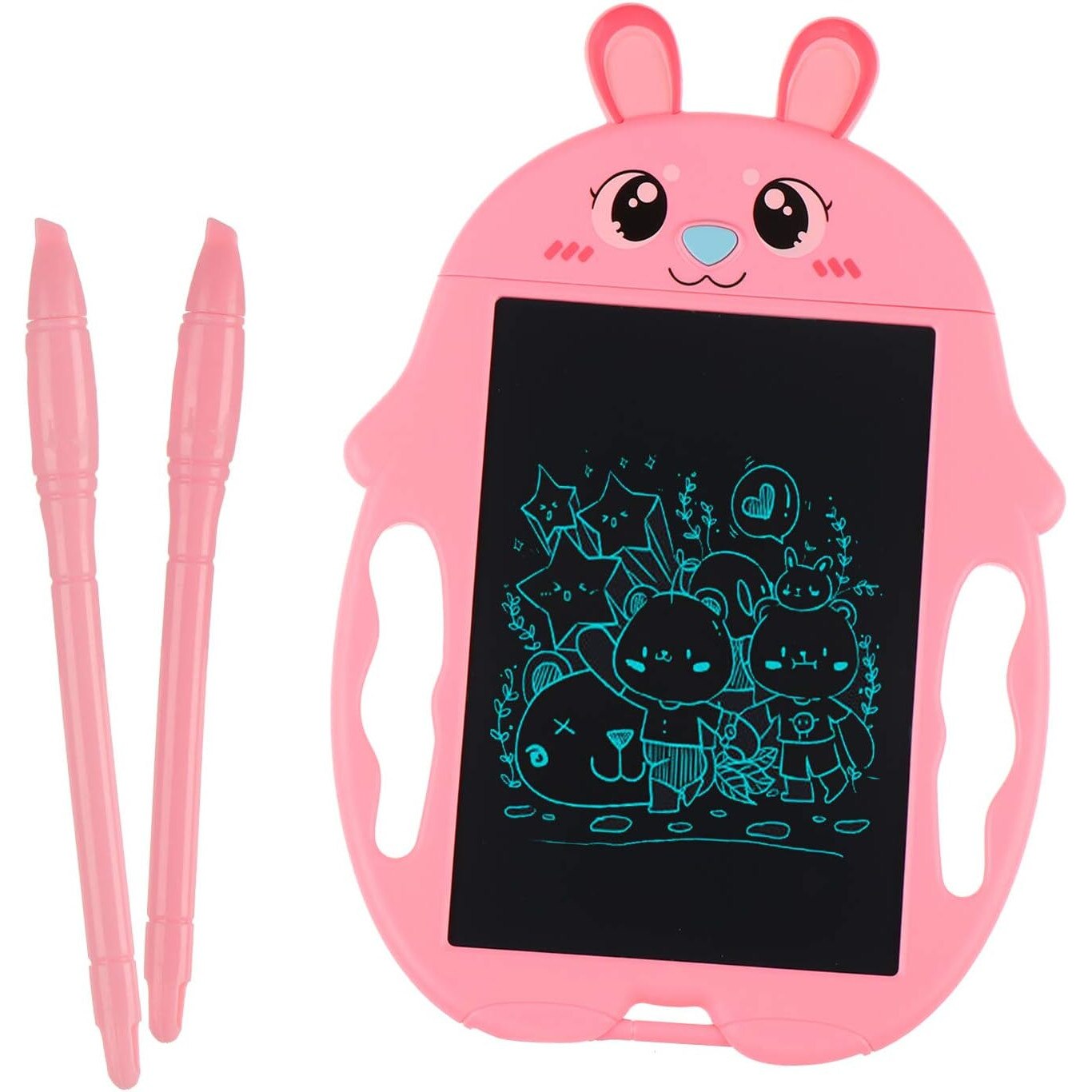 Tableta de Scris LCD QttvbTna, Jucarie Educativa, Ecran Color Protectie ...