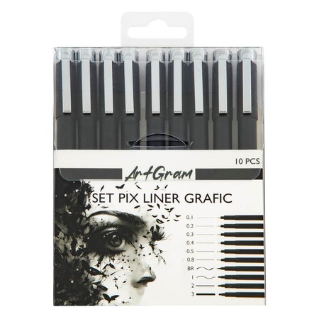 Set 10 linere varfuri diferite - eMAG.ro