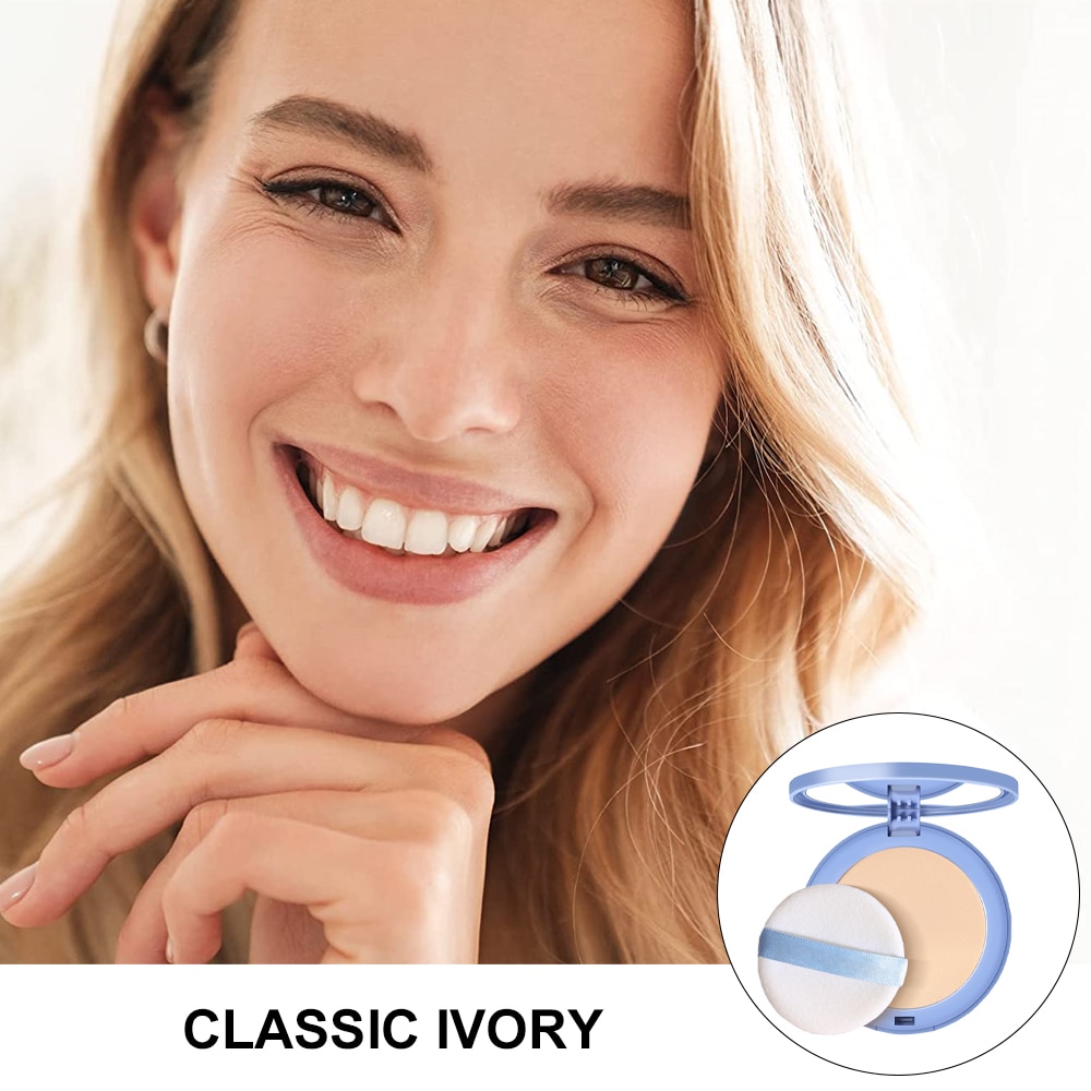 Pudra translucida, Cozevdnt, 7.8 cm, 01 Classic Ivory - eMAG.ro