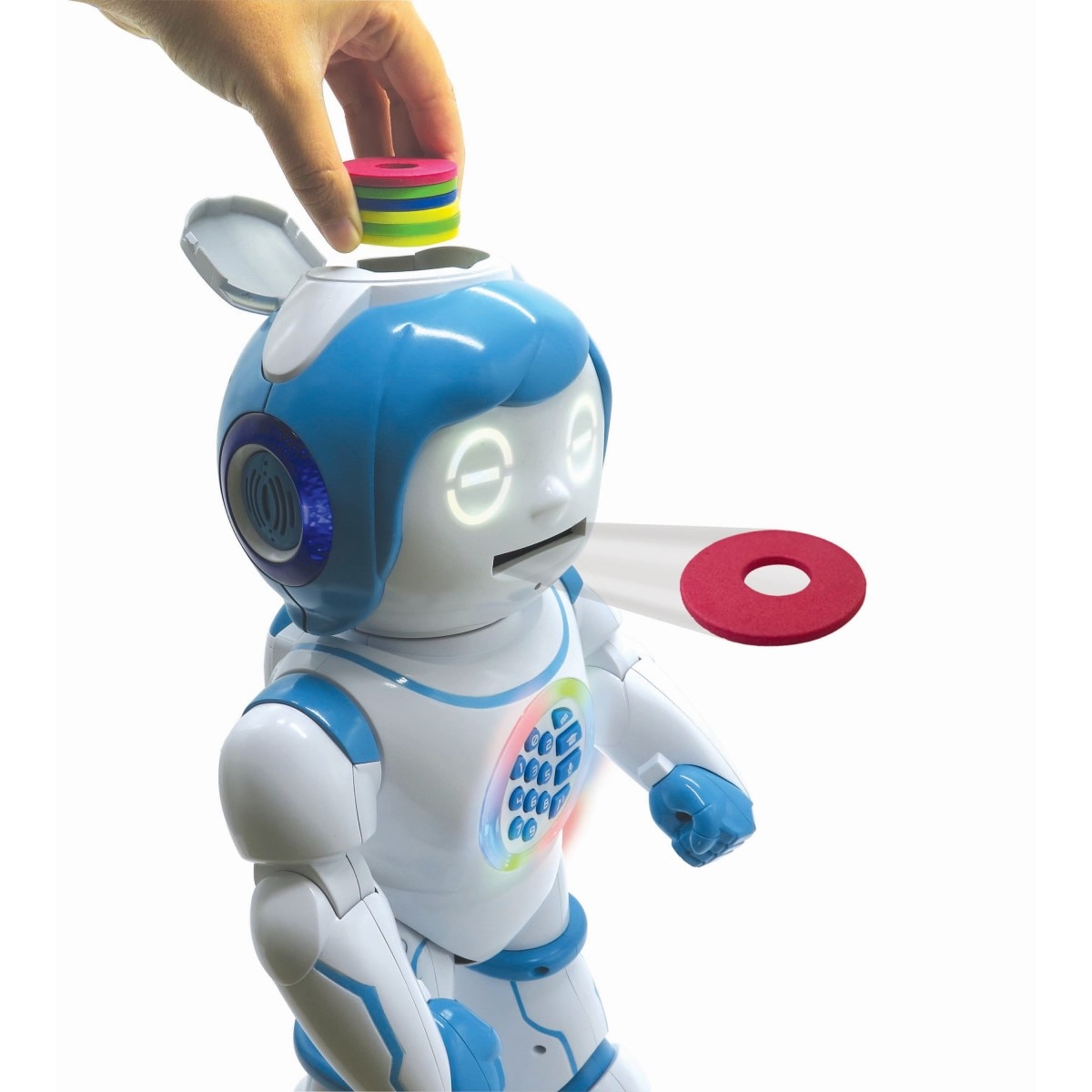Robot bilingv cu 450 de jocuri, Powerman Kid, Plastic, 3 ani+ - eMAG.ro