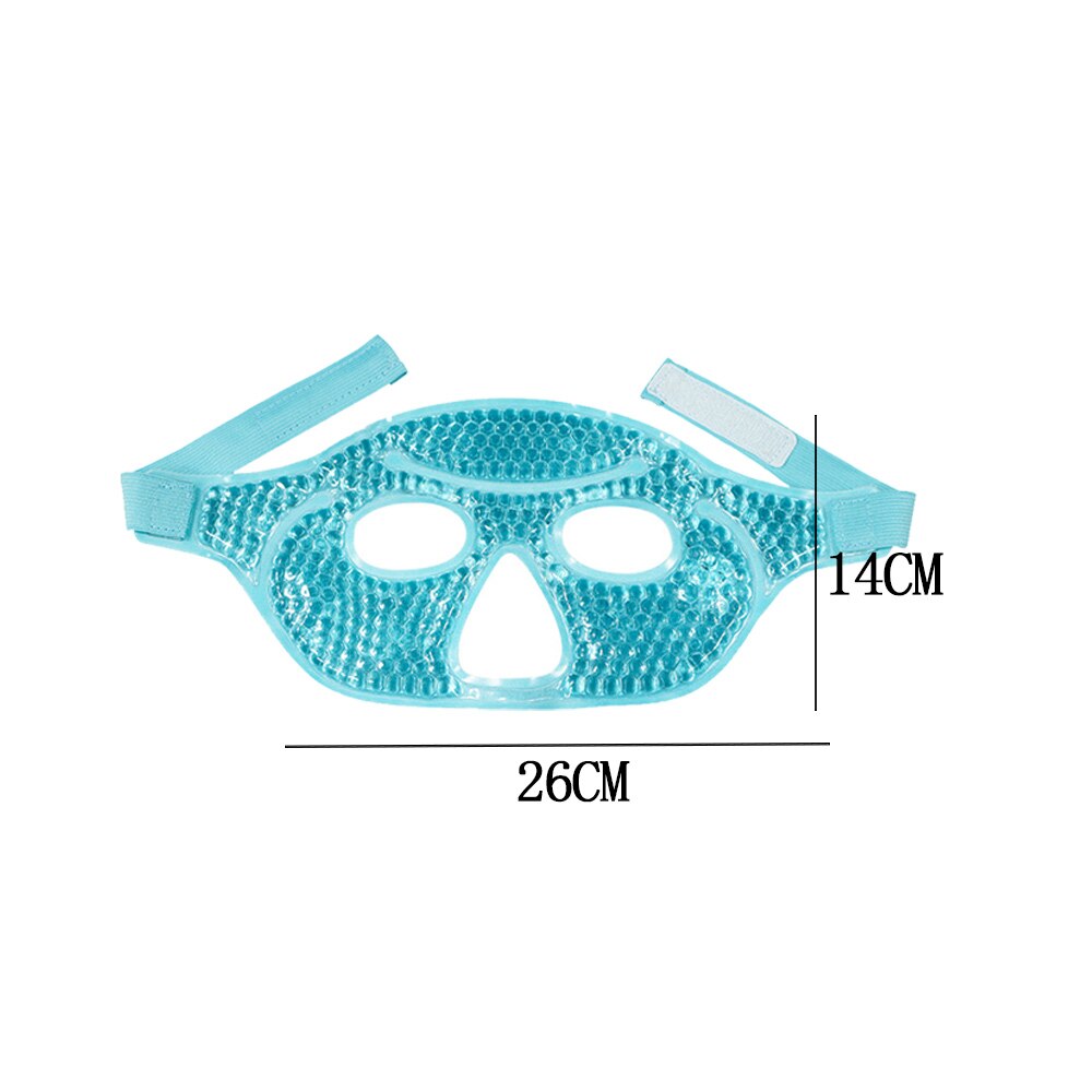 Masca ten cu gel rece/cald, Cozevdnt, Plus, 14 x 26 cm, Albastru - eMAG.ro