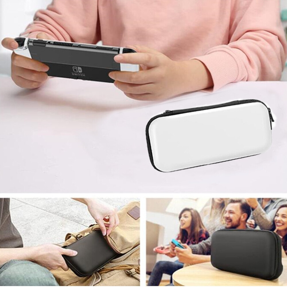 Carcasa pentru Nintendo Switch OLED, Cafuneplus®, 13 in 1,1 x Folie de ...