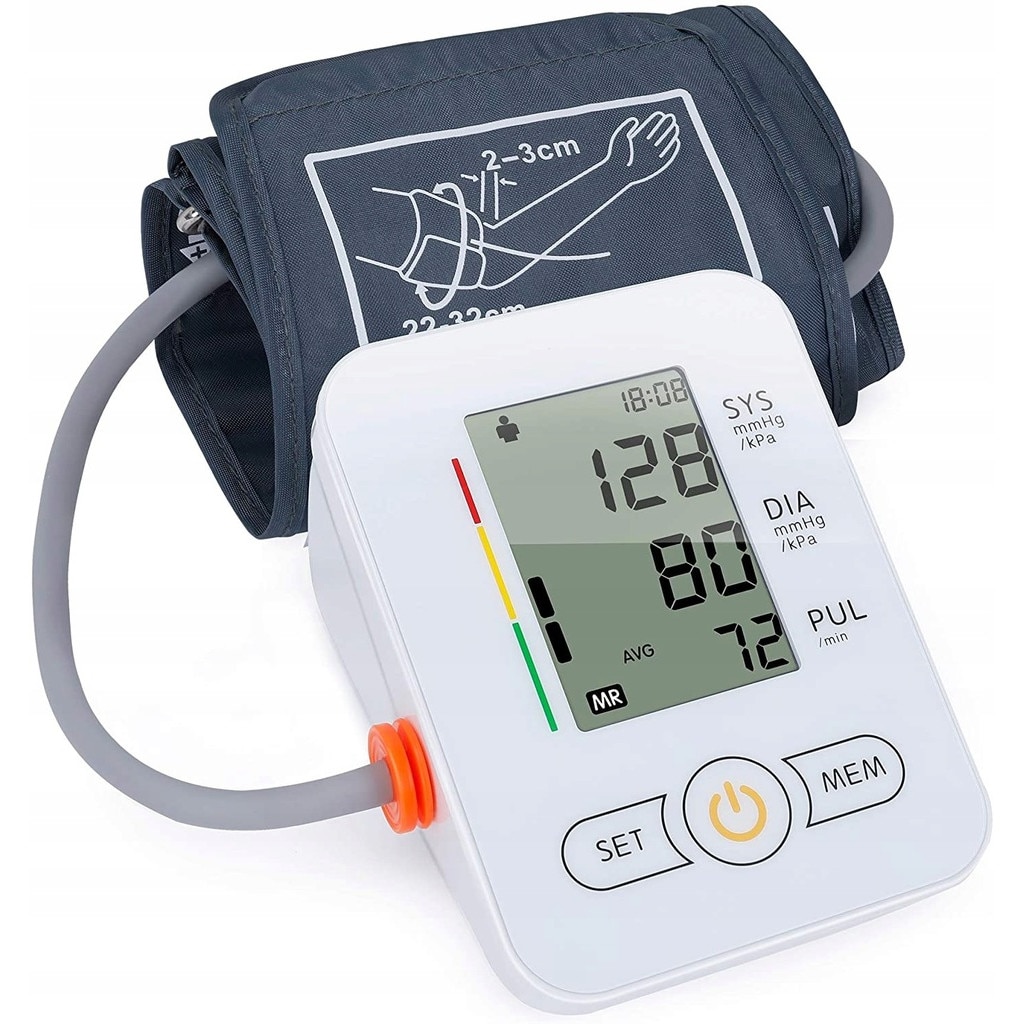 Monitor de tensiune arteriala, Maguja, Alb - eMAG.ro